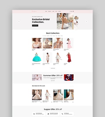 Las 15 mejores plantillas en HTML para sitios web de bodas en 2021 | Envato Tuts+
